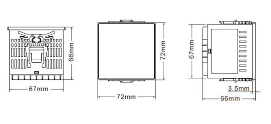 M336-TE/S2-TM1A-A01 Высококачественный интеллектуальный температурный контроллер с ПИД ...
